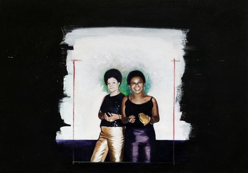 Janelle and Brenda, (Detroit 1972) | Hugo Kobayashi
