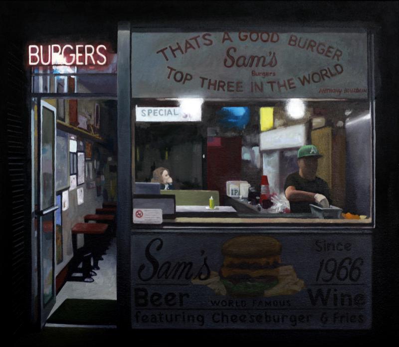 Night Owls, (Sam's Burgers, San Francisco) | Hugo Kobayashi